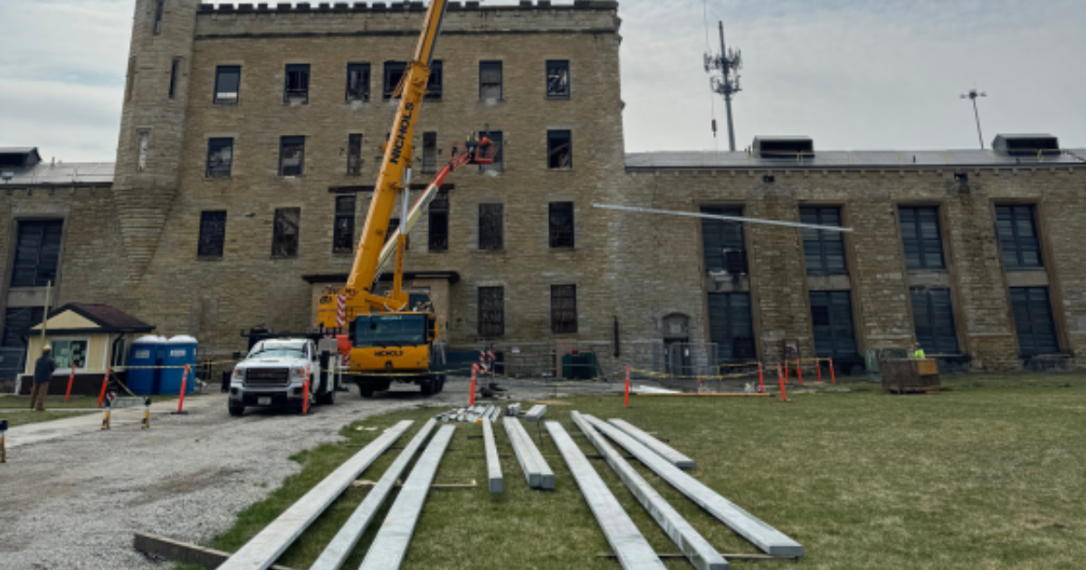 Berglund Construction Partakes in Old Joliet Prison’s Beam Signing ...