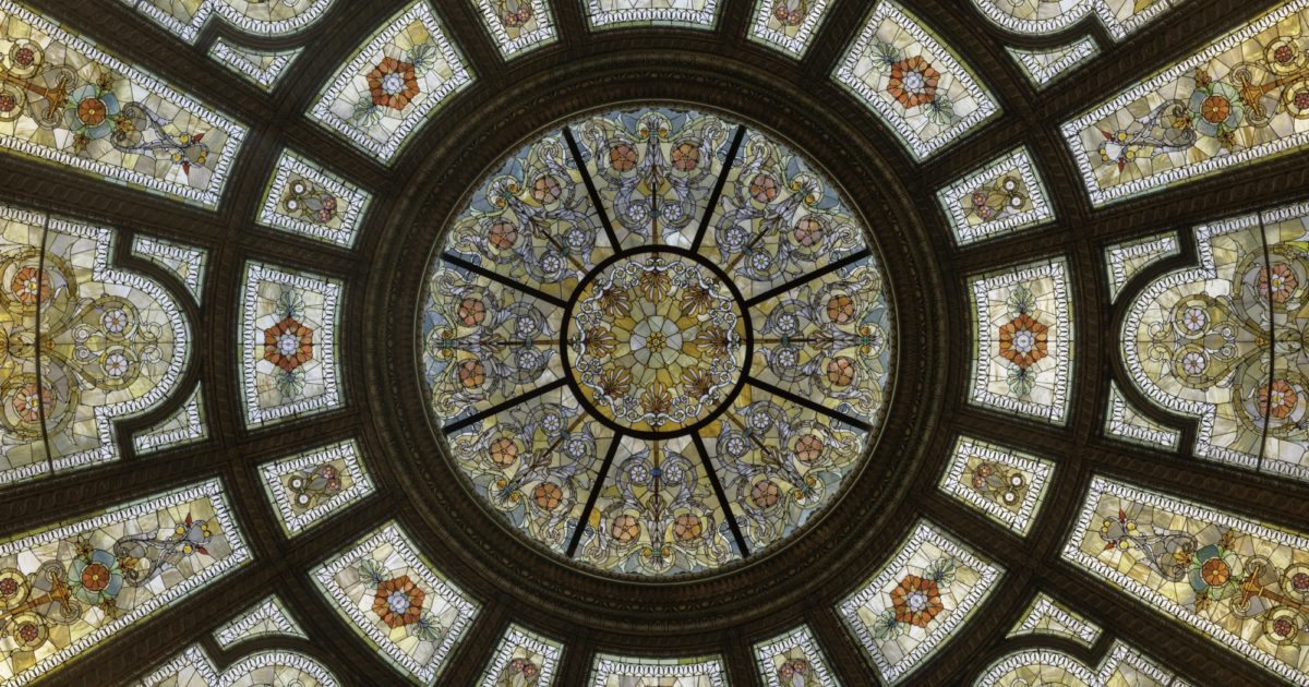 Bringing Back Brilliance: Chicago Cultural Center's Stunning Glass Dome ...
