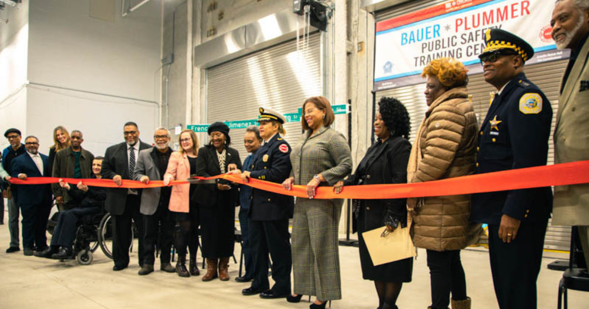JPSTA Ribbon Cutting for The New Chicago Police and Fire Training ...
