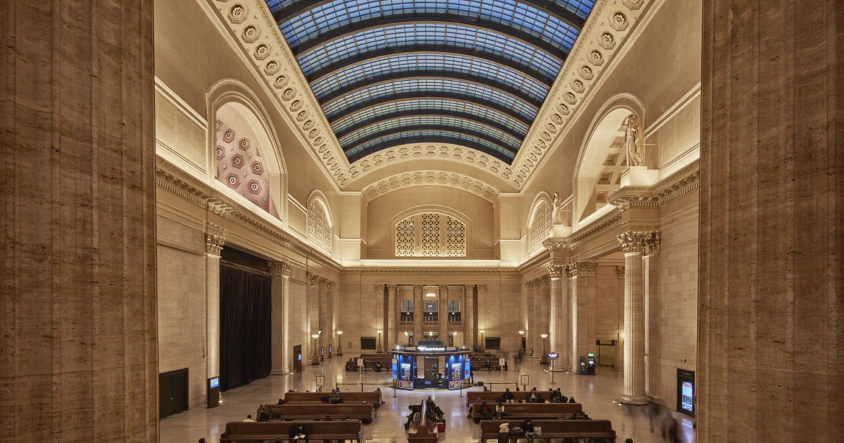Union Station Skylight and Great Hall Renovation Time-Lapse | Berglund ...