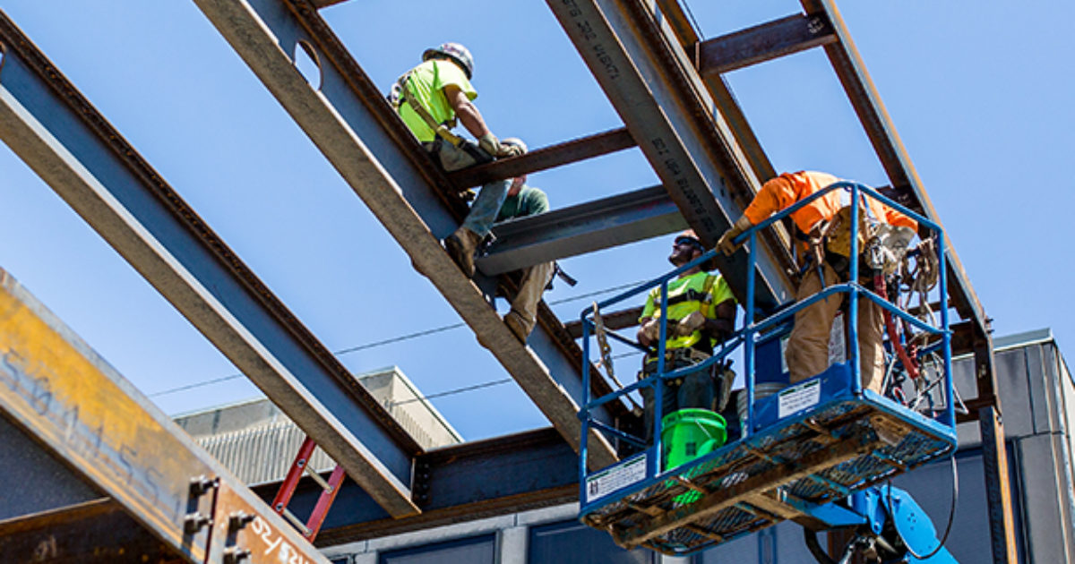 University of Chicago LASR Topping Off Party | Berglund Construction