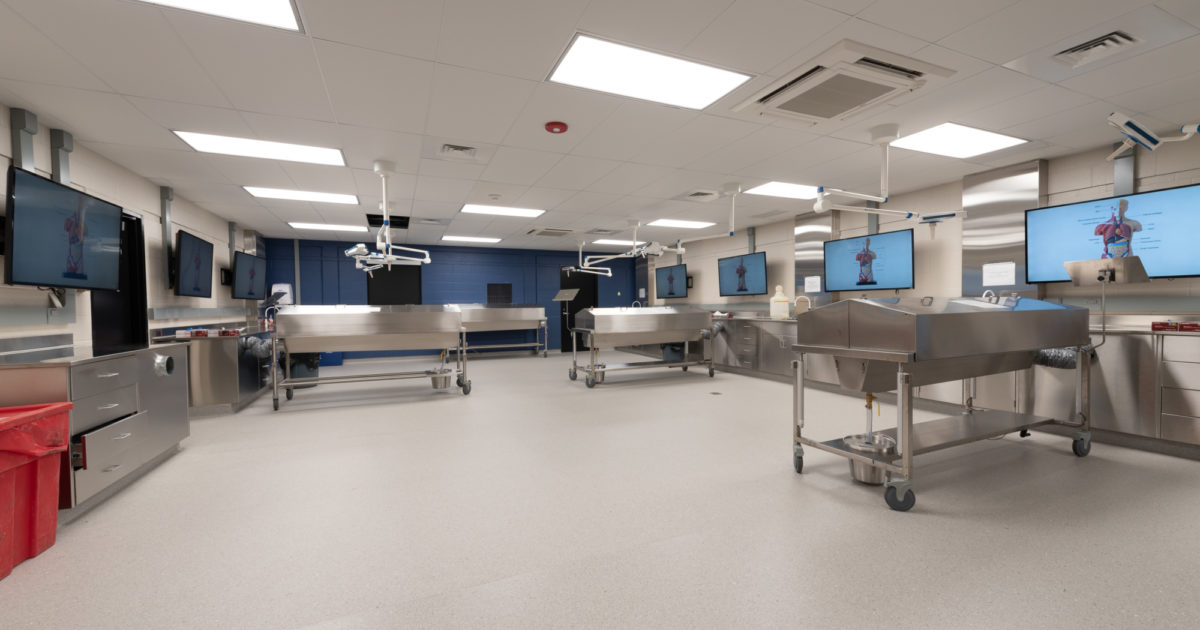 Interior Renovations of Existing Science Labs | Berglund Construction